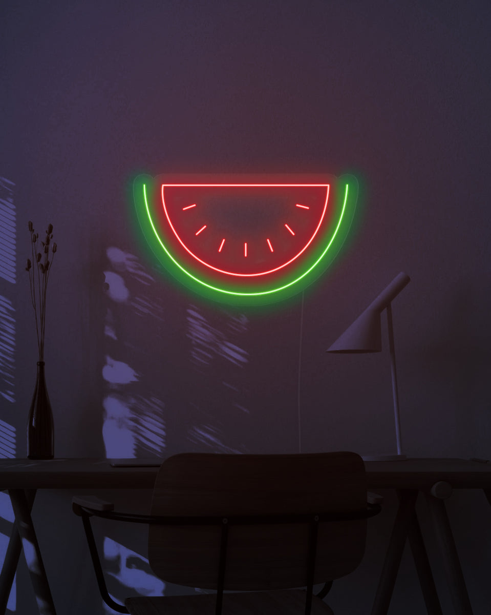 Watermelon LED Neon Sign | Neon Effect
